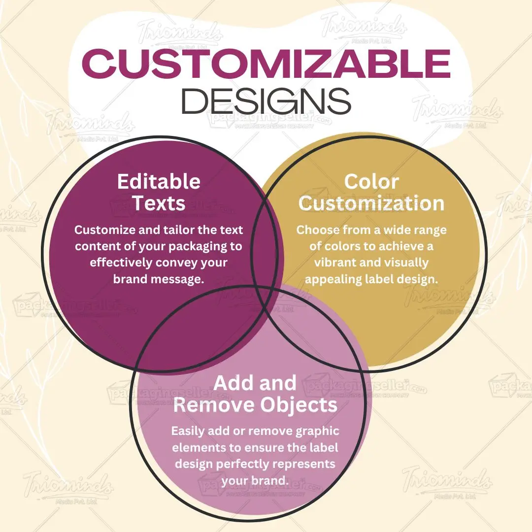 Health Booster Label Design Template PS366 - PackagingSeller.com