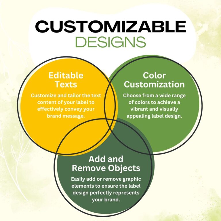 Cow Ghee Jar Label Design Template PS327 - PackagingSeller.com